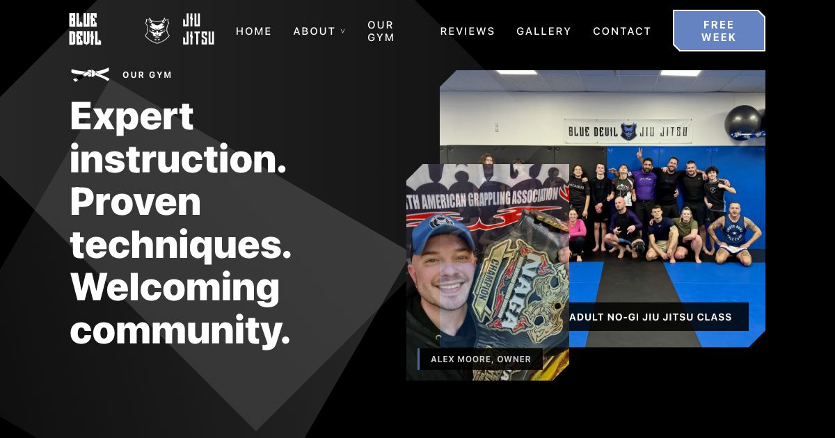 Our Gym - Blue Devil Jiu Jitsu Richmond MI | Expert BJJ & MMA Coaching